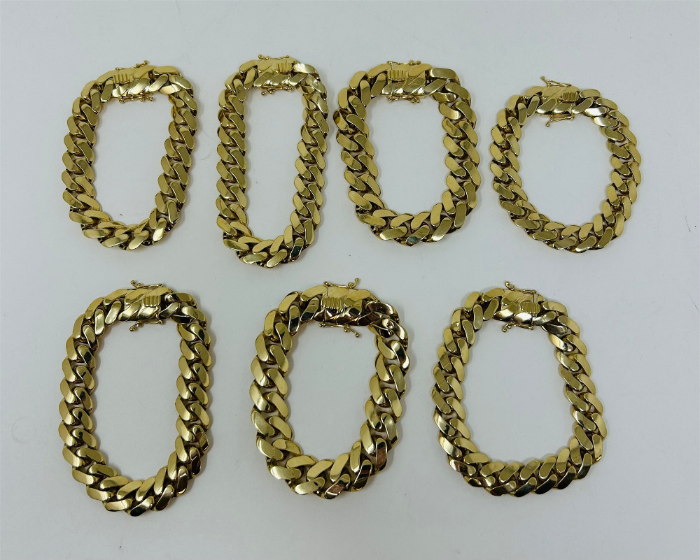 14K Gold Bracelets
