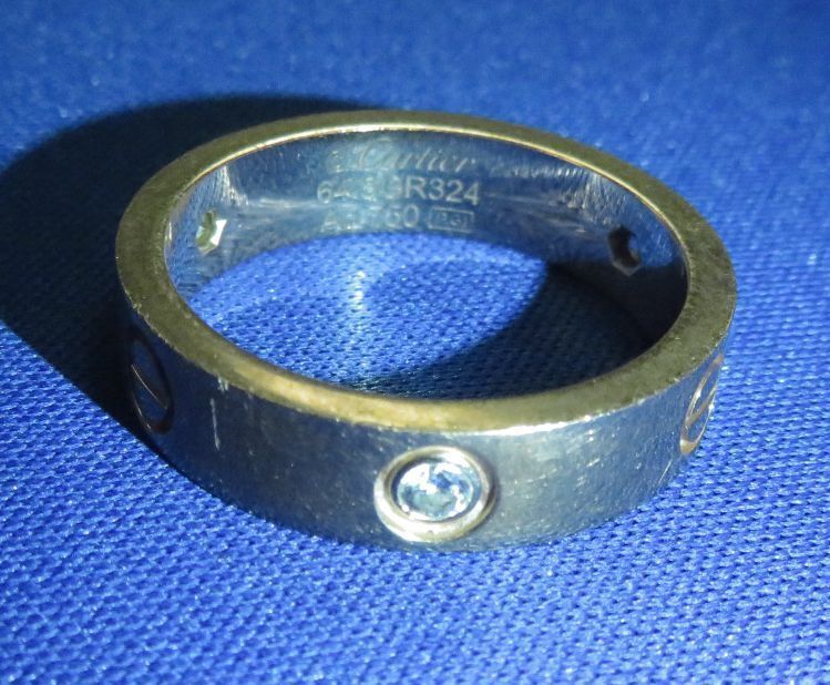 750K Gold Cartier Love Ring (Riverside, CA)