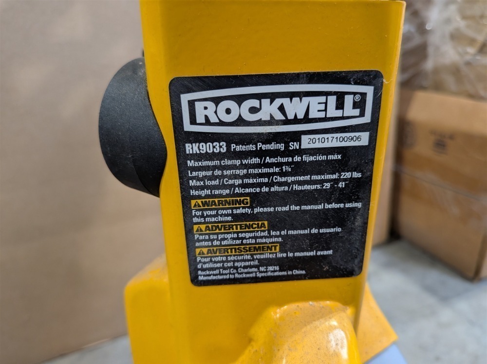 Rockwell Jaw Stand