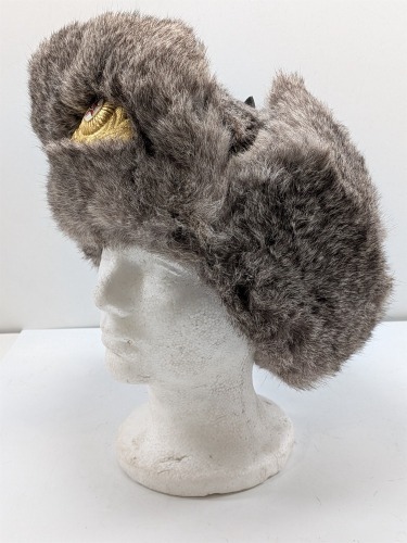 Vintage Russian-Style Ushanka Hat